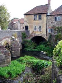 Views of Old Pensford, Somerset, England
